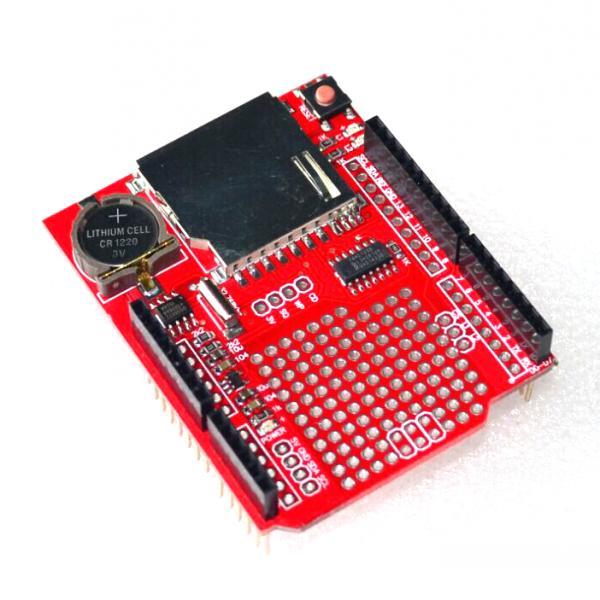 Arduino Data Logging Shield SD Card RTC Log Sensor Record Recorder