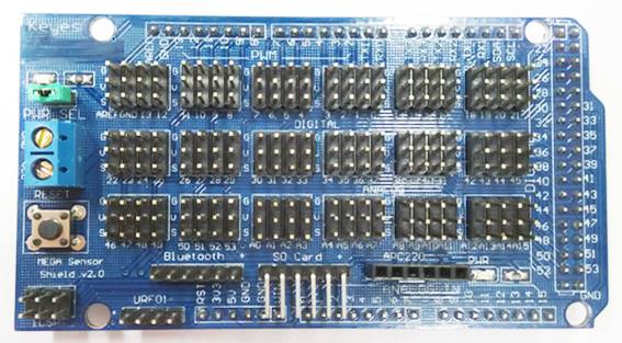 MEGA 2560 Sensor Shield V1 0 I O Pin Header Sensor Servo Expansion