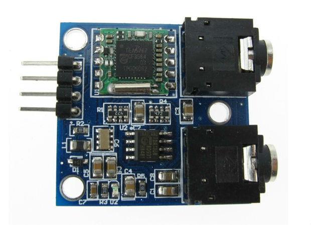 TEA5767 FM Stereo Radio Module ; Arduino Receiver Sound Jack