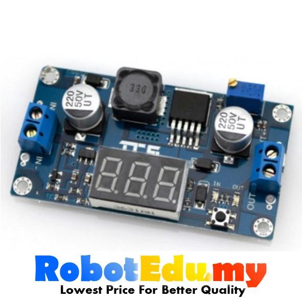 Arduino LM2596 DC-DC Step Down Voltage Regulator Module with Display