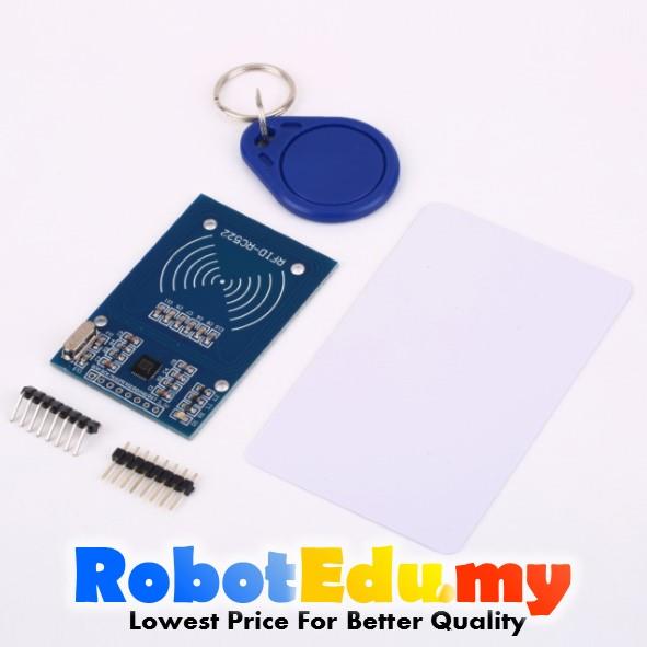 Arduino RFID RC522 Card Reader Detector Module Kit