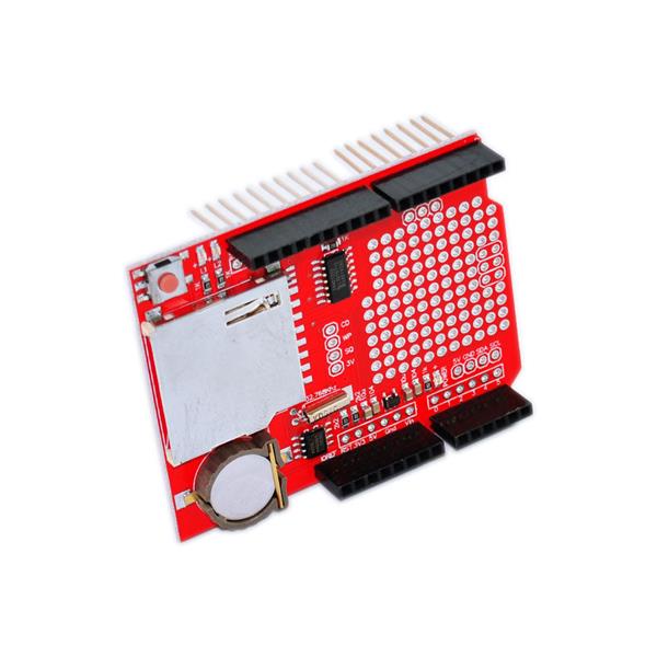 Arduino Data Logging Shield ; SD Card RTC Log Sensor Record Recorder