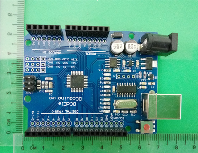 Arduino Compatible Dccduino Uno R3 Smd Atmel Atmega 328p V3